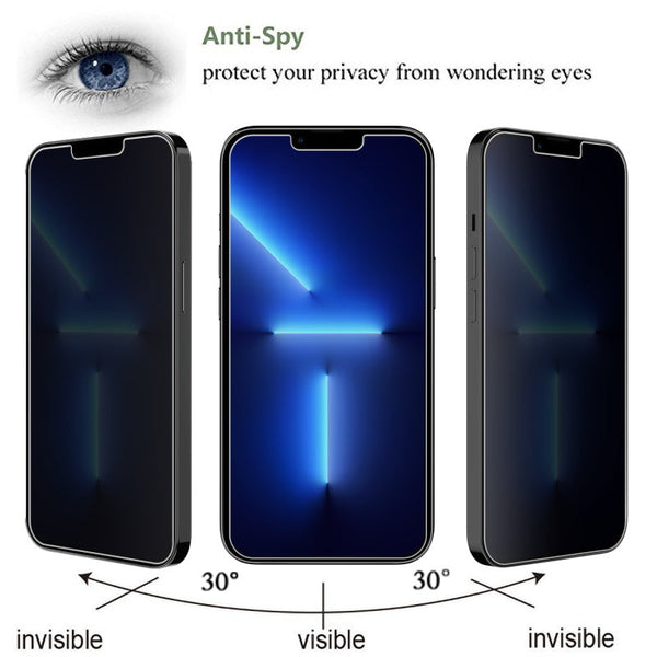 Invisible Armor iPhone 13 Pro Max Privacy Glass Screen Protector