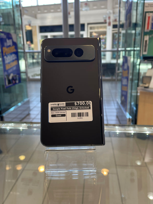 Google Pixel Fold 256gb Unlocked Pre-owned - Invisible Armor
